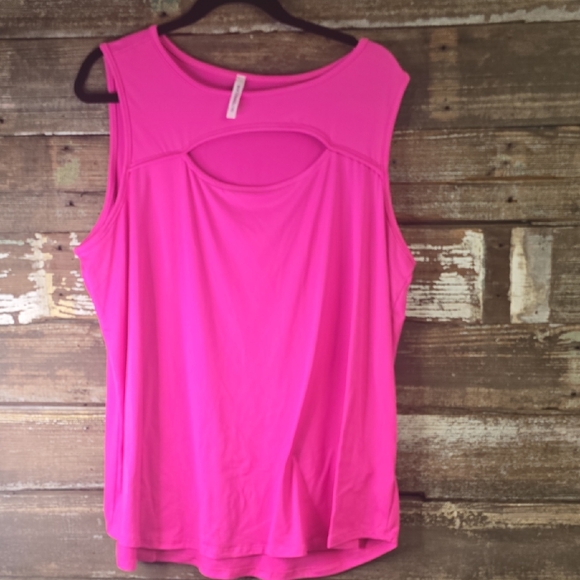 Watermelon | Tops | Watermelon Hot Pink Sleeveless Womens Top With ...